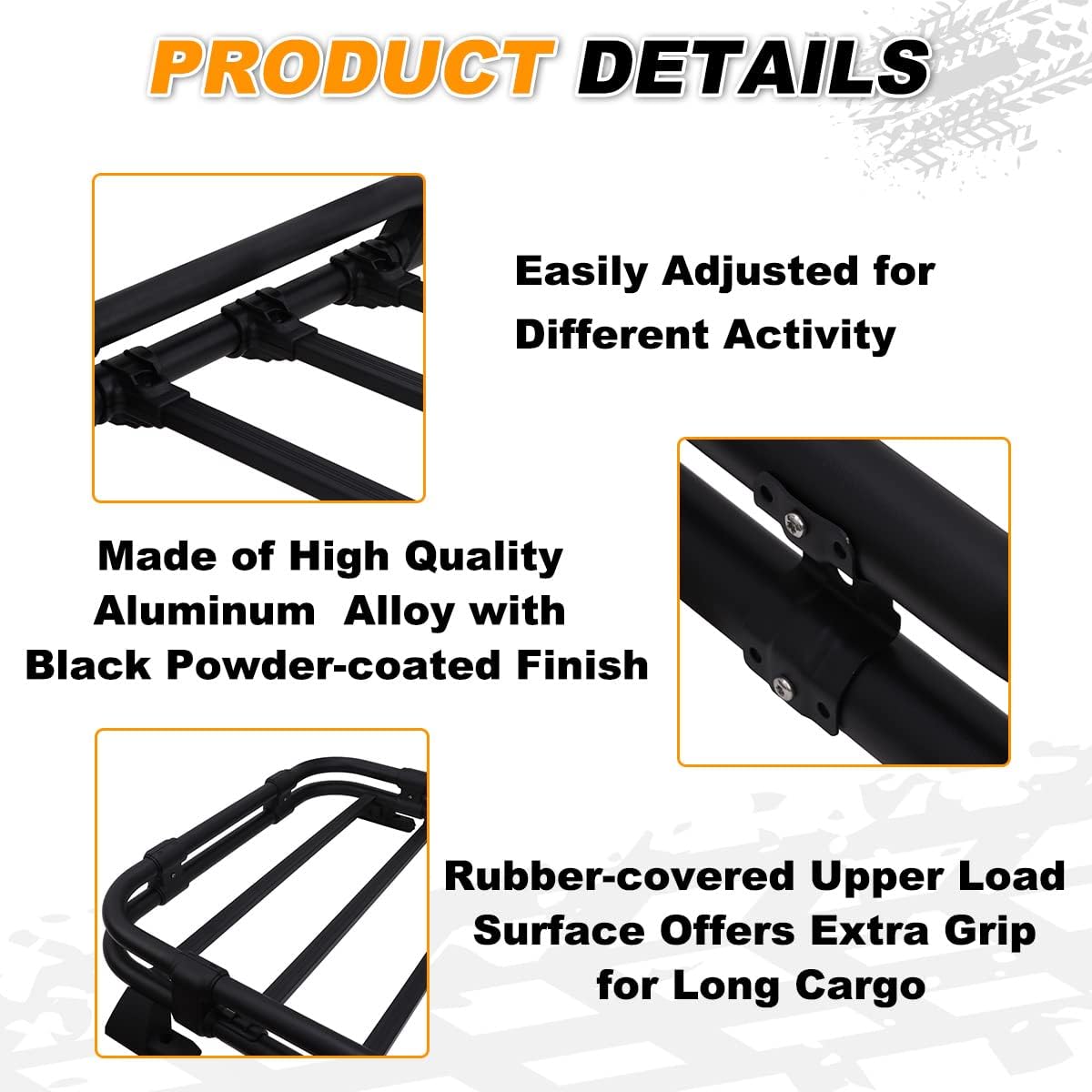 Roof Rack Basket Fit for 2010-2024 Toyota 4Runner Rooftop Luggage Carg ...